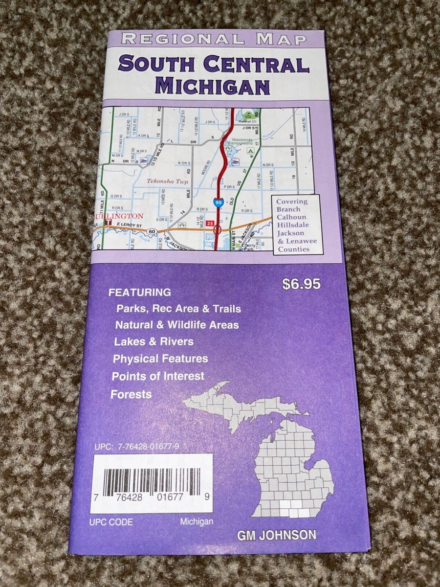 Map Of Central Michigan