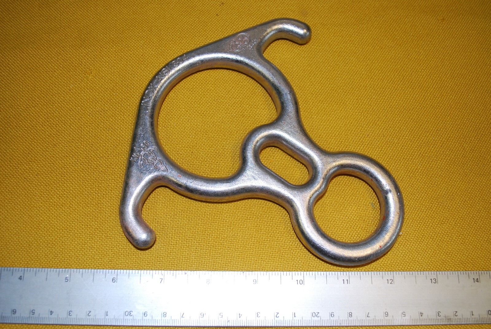 KONG STAINLESS STEEL BIG INOX RESCUE FIGURE 8 50KN DESCENDER BELAY ...