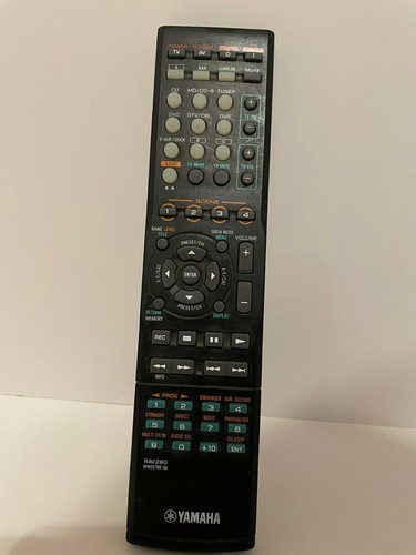 Authentic Yamaha RAV280 WN05780 US Black Replacement Remote Control | eBay