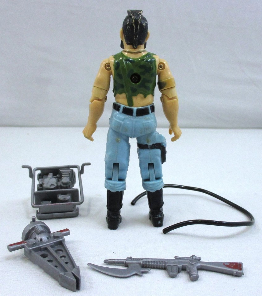 G.I. Joe RIPPER v1 3.75" Figure Complete 1985 Hasbro ARAH Vintage Cobra ...