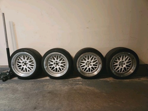 5x100 20 Inch Silver ESR Pearl White Wheels, Lugs And Spacers LOCAL ...