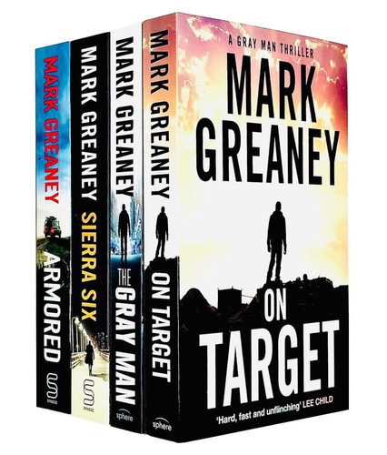 A Gray Man Series by Mark Greaney 4 Books Collection Set (The Gra ...