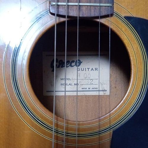 Greco acoustic guitar vintage 100 Musical Instruments | eBay