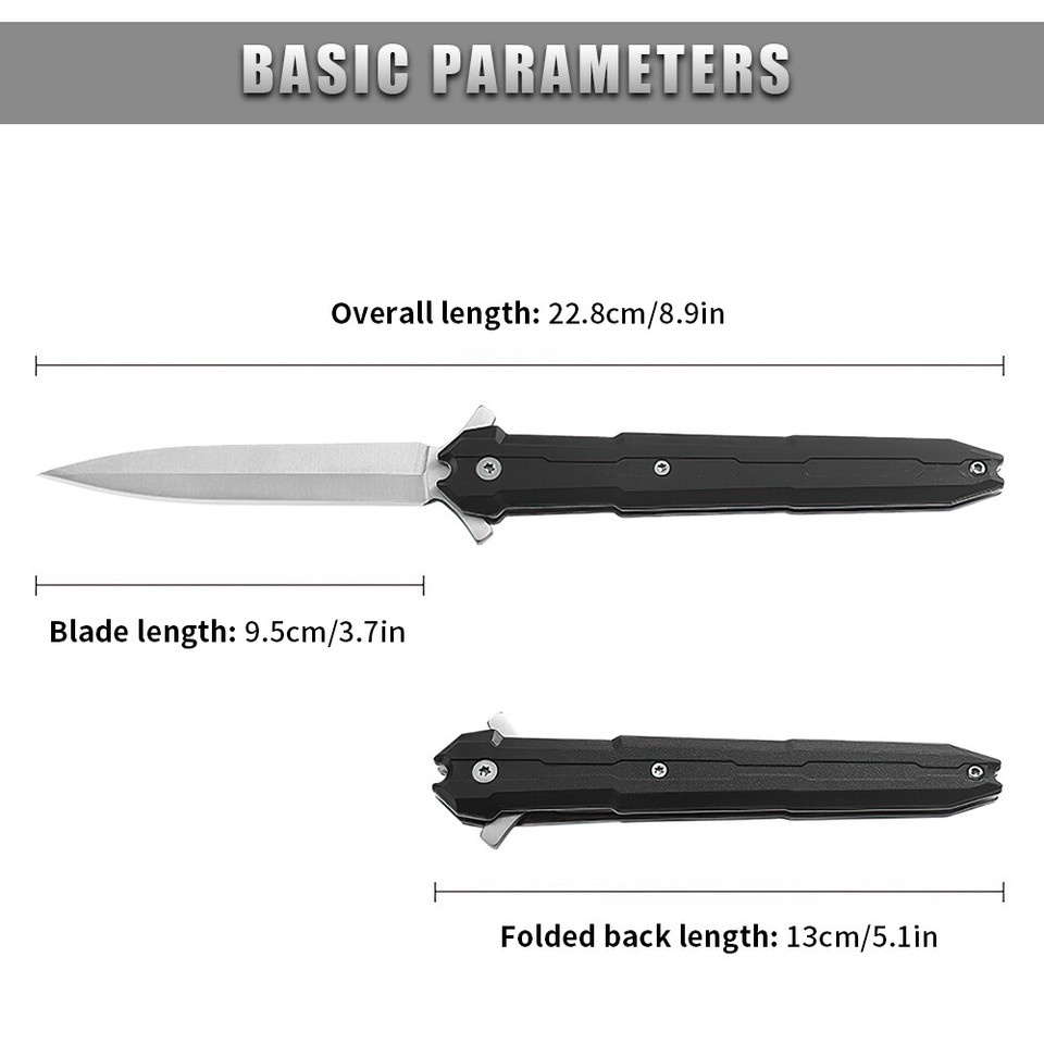 8.9" TAC FORCE SPRING OPEN ASSISTED TACTICAL FOLDING POCKET KNIFE ...