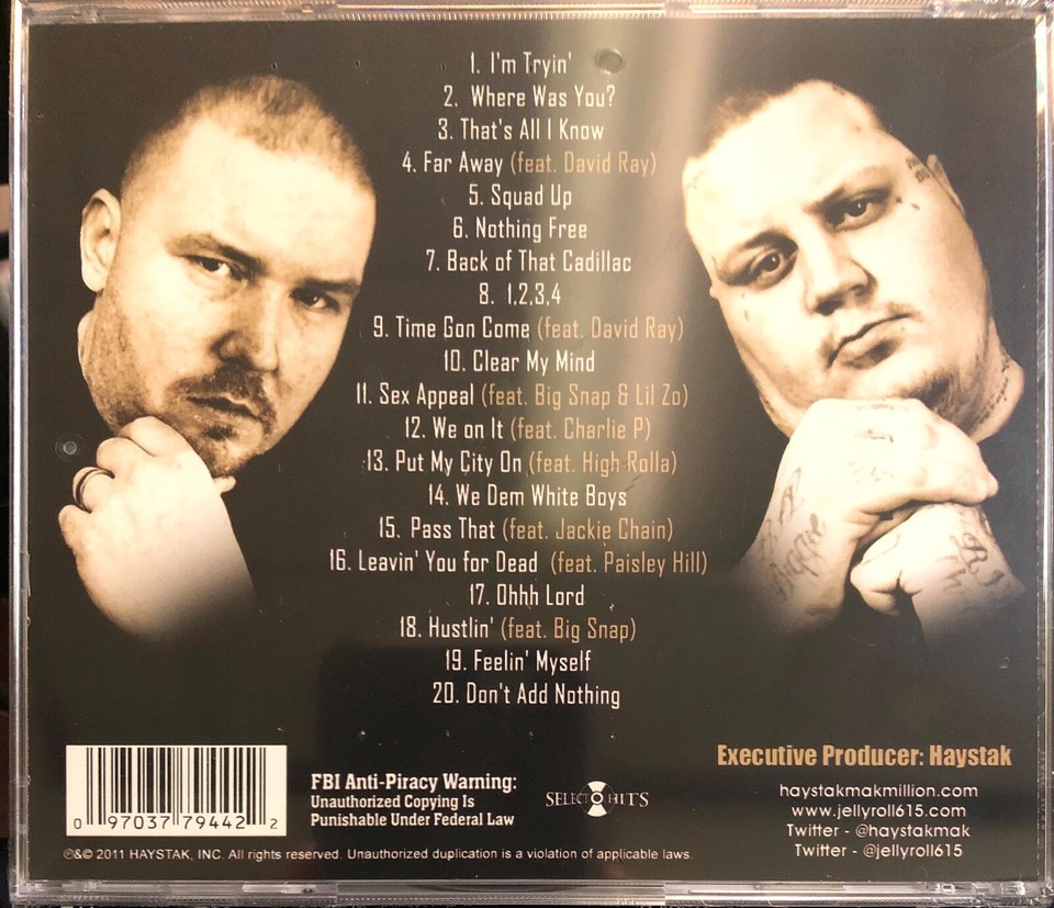 JELLY ROLL & HAYSTAK - Strictly Business (Factory Sealed CD, 2011 ...