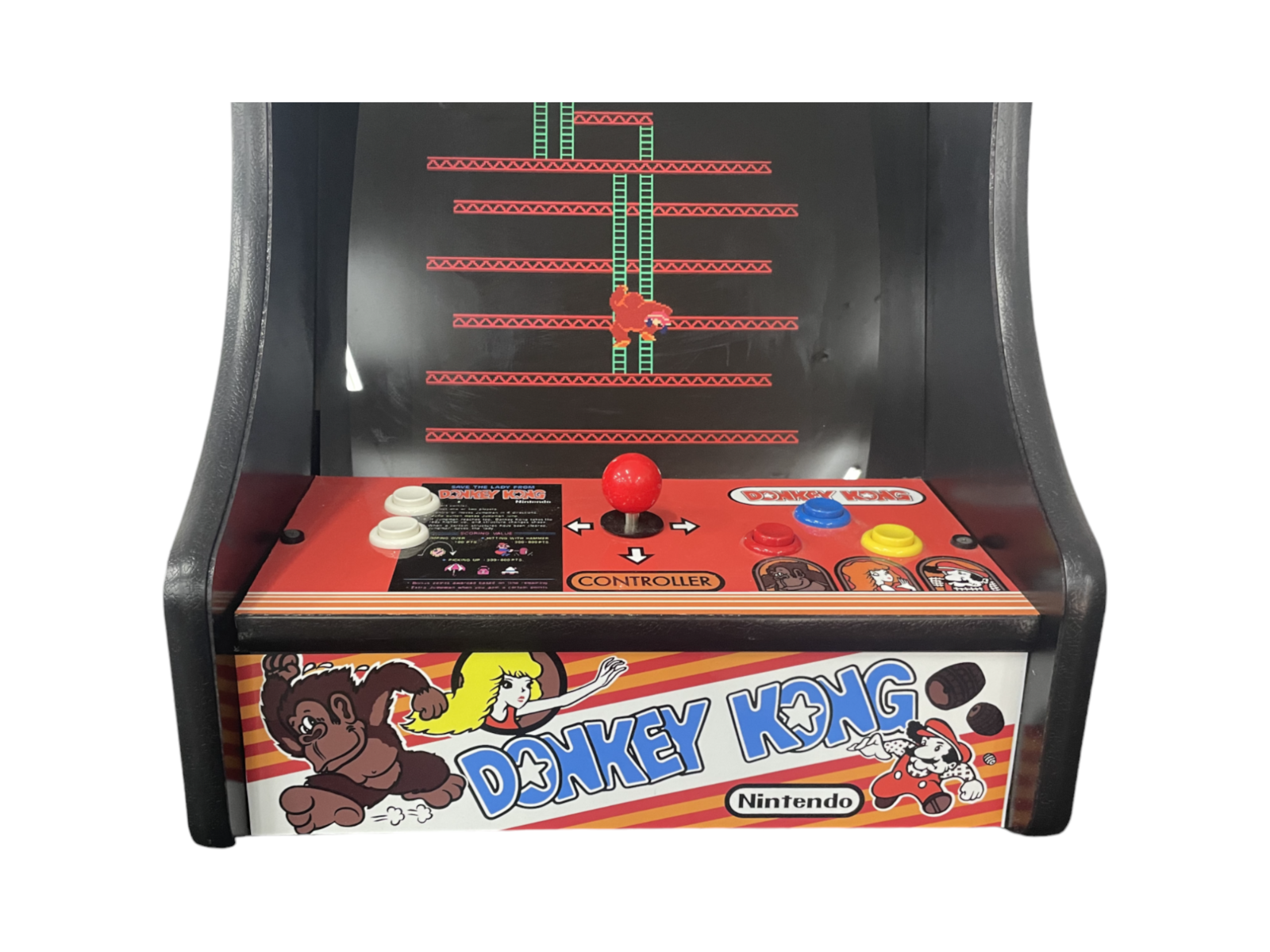 Donkey Kong Countertop Arcade Machine Upgraded with 60 Games | eBay