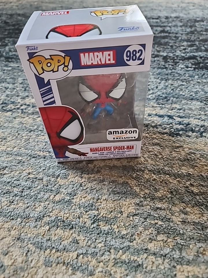 Funko POP! Marvel #982 Mangaverse Spider-Man - Amazon Exclusive ...