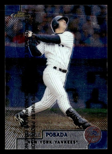 Jorge Posada 1999 Finest Card #26 New York Yankees | eBay