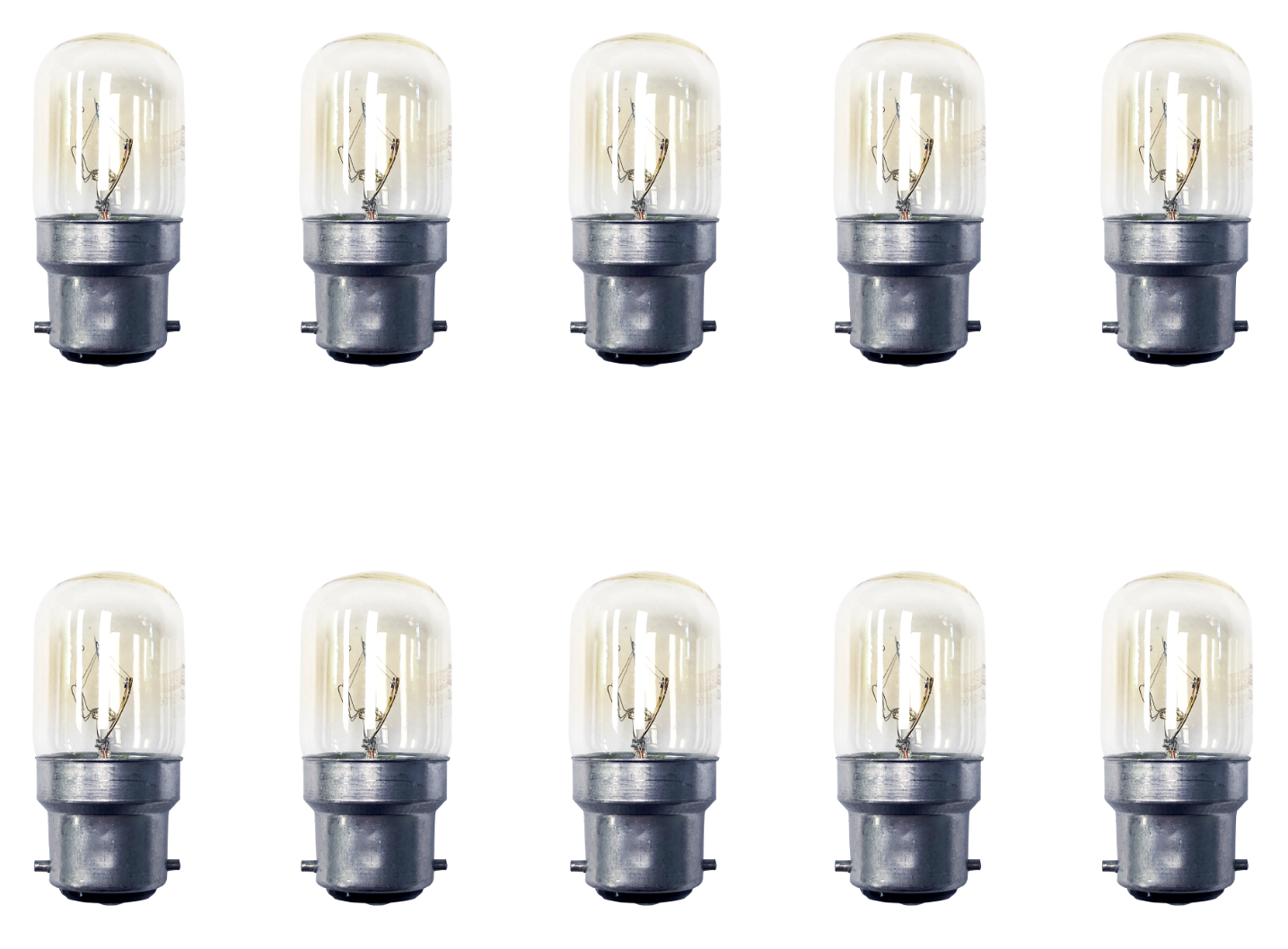 10 x Eveready 15W B22 / BC Pygmy Light Bulbs Dimmable Appliance Lamp ...