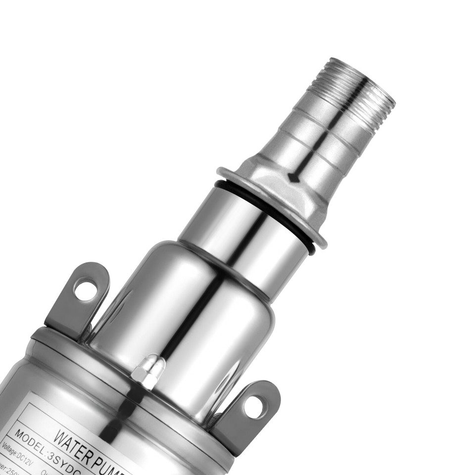12V DC Submersible Pump Deep Well Water Pump Stainless Steel 12 Volt ...