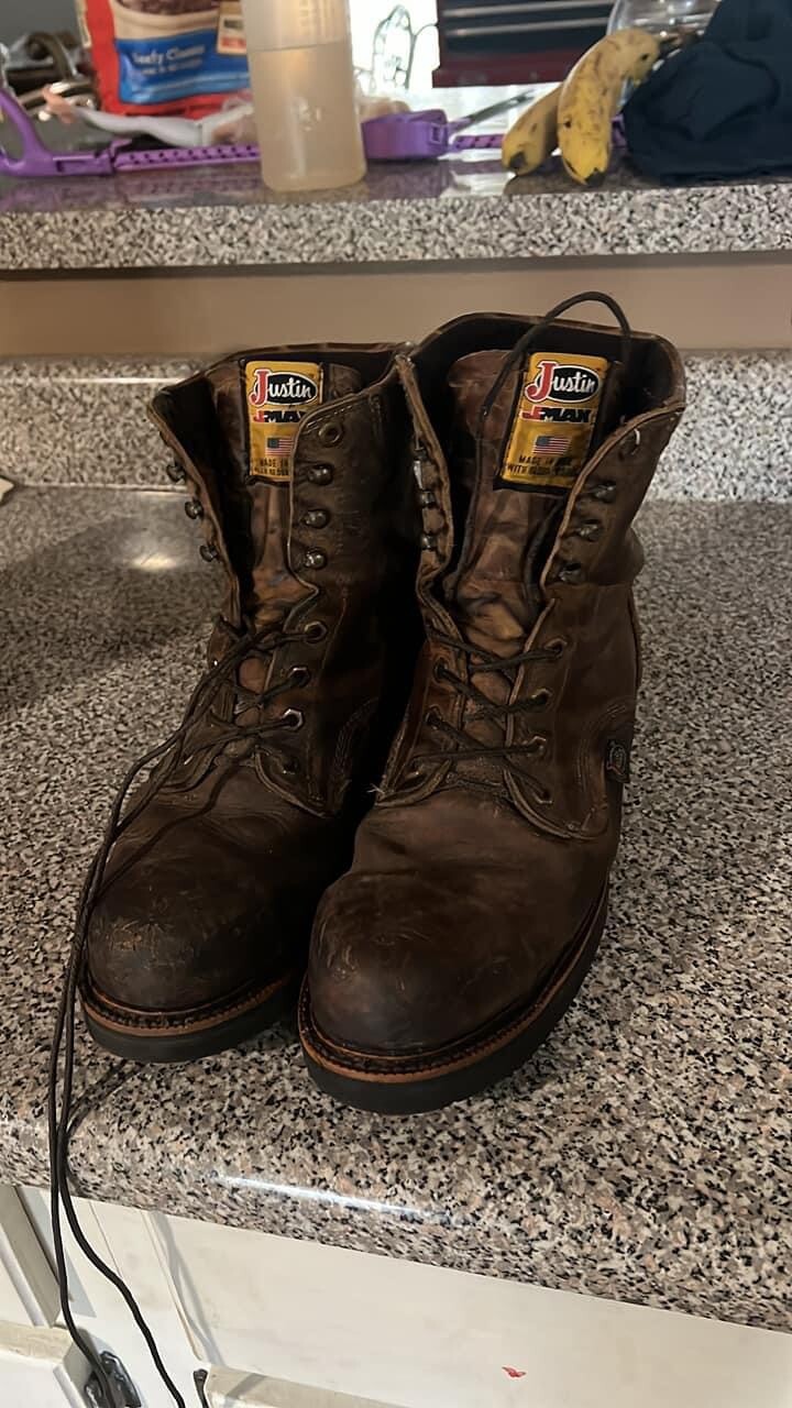 justin j max work boots | eBay