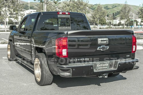 Street Series Tailgate Rear Wing Spoiler For 14-18 Silverado Sierra ABS ...