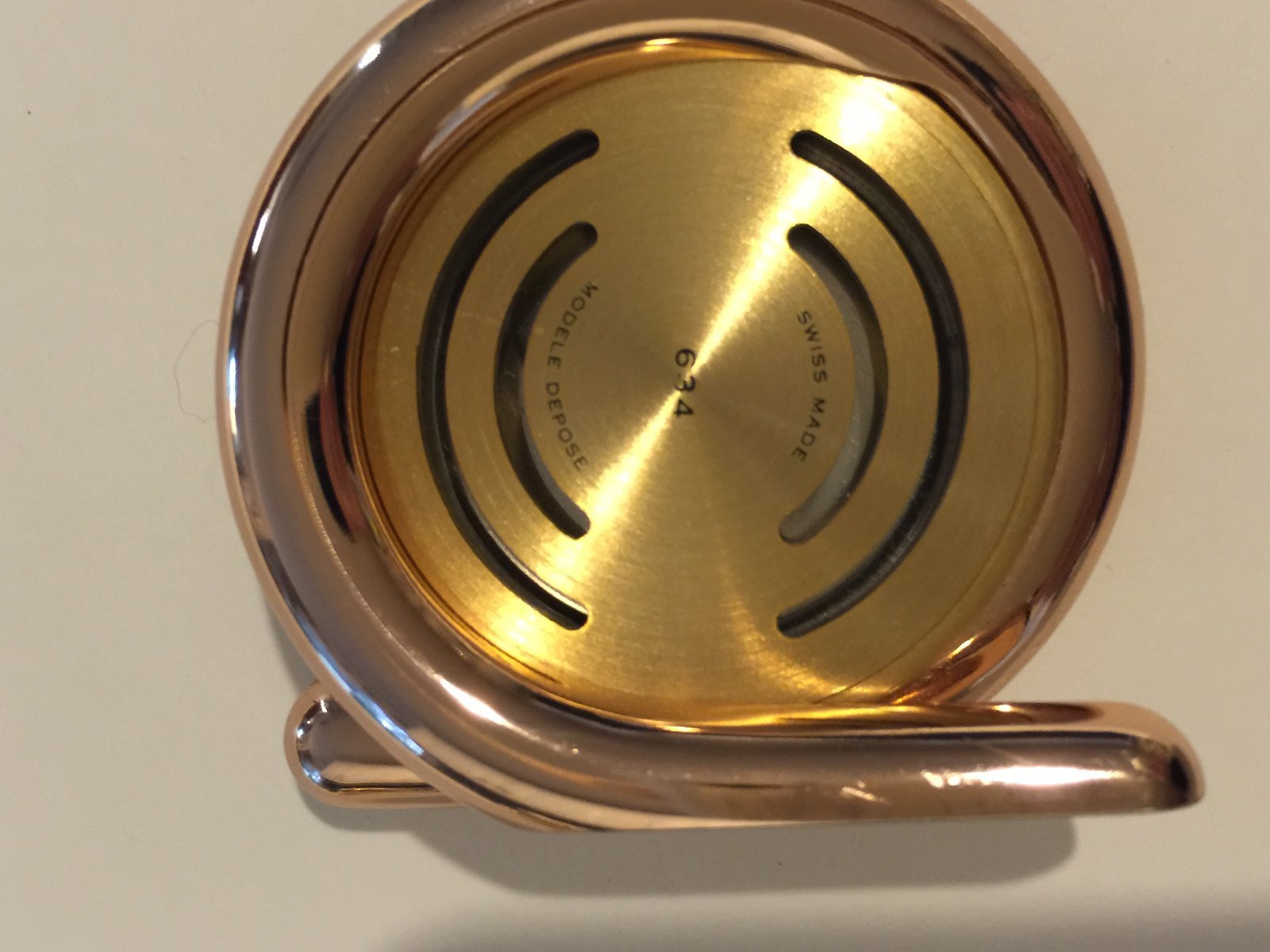 Jean Roulet Le Locle desk quartz alarm clock with date 1980's | eBay