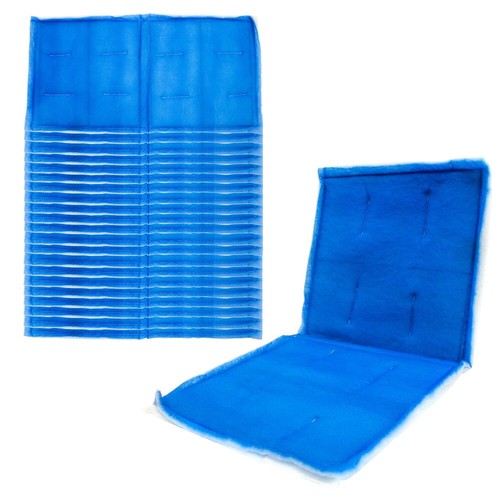 Paint Booth BI Fold 20" x 40" Tacky Intake Filter Pad (Internal Wire ...