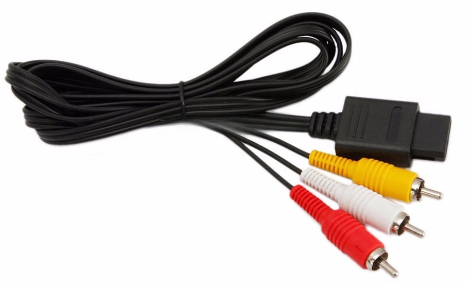 AC Power Supply Audio Video RCA Charger Cable Adapter For Nintendo ...