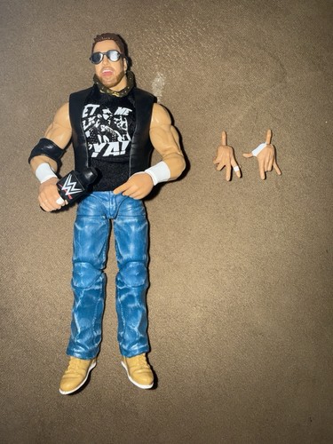 WWE LA Knight CUSTOM Promo Attire Elite Toy Wrestling Action Figure ...