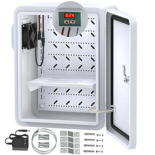 Outdoor Electrical Box with Thermostat and Fan, Precise Temperature ...