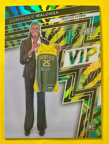 Dominique Malonga 2025 Panini VIP Gold Pack BAJA PRIZM SP Rookie #RC2 ...