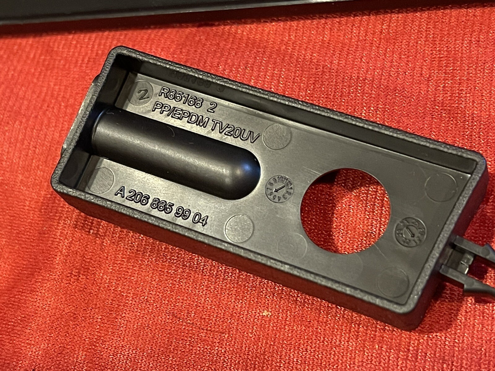 2022 GENUINE MERCEDES BENZ C CLASS FRONT LICENSE PLATE BRACKET OEM ...