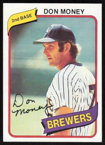 1980 Topps Don Money Milwaukee Brewers #595 | eBay