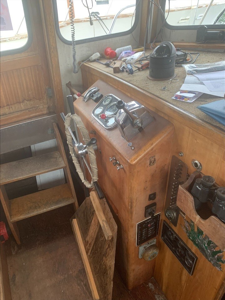 1965 38' Wood Trawler Commercial Fishing SULDAN'S Vessel Yacht - Auke ...