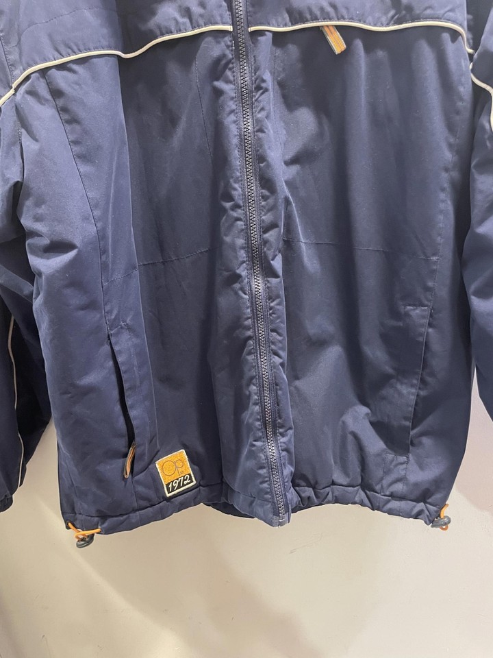 Ocean Pacific Vintage Jacket - Classic Racing 1972 - Navy Blue | eBay UK