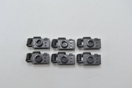 LEGO 6 X Appareil Photo Noir Minifigurine Ustensile Camera de Poche ...