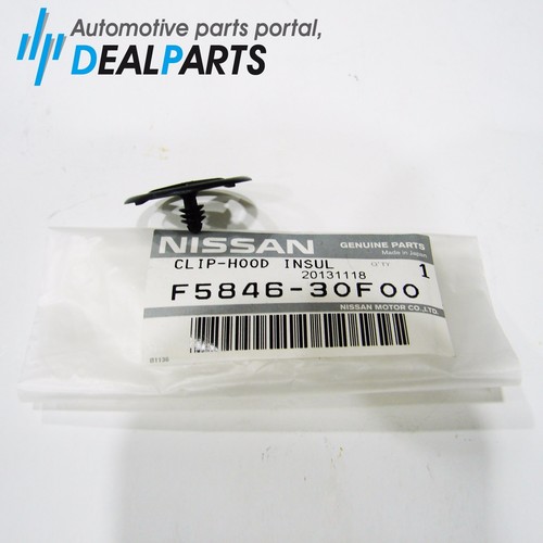 10pcs Genuine Nissan Hood Insulator Clip, F5846-30F00 (for Nissan) | eBay