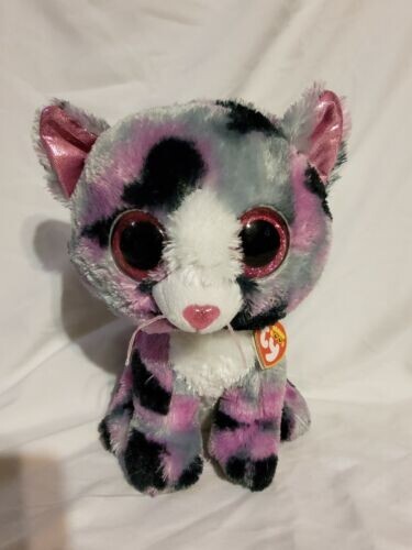 Ty Beanie Classic Buddy Lindi Cat Plush 2016 Boo Glitter Eyes 9in ...