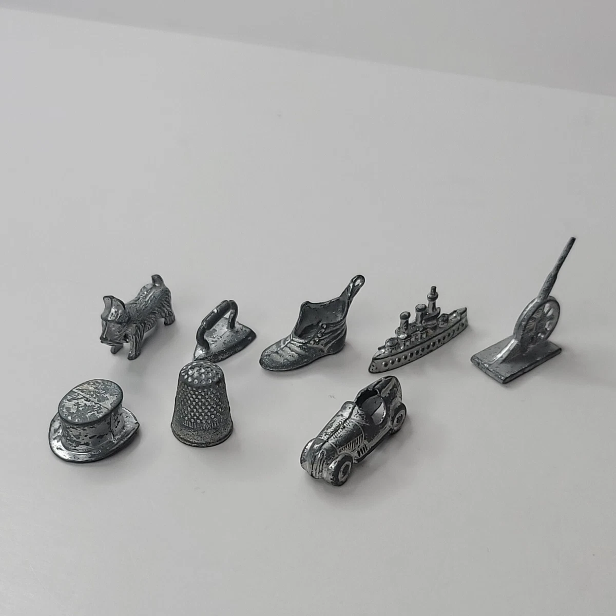 Original Monopoly Metal Tokens