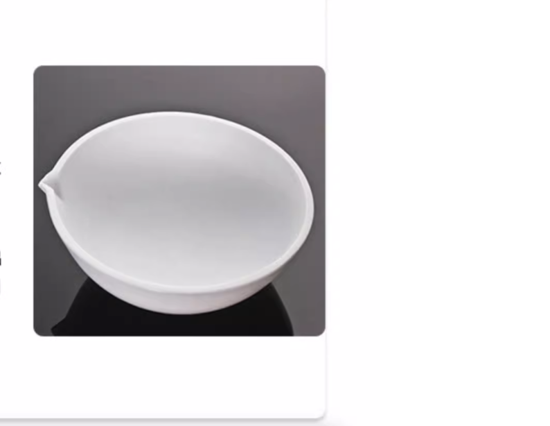 teflon ptfe evaporating dish Round dish bowl dish 50ml 100ml 150ml ...