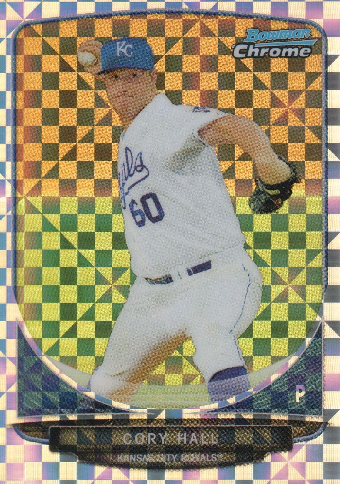 2013 Bowman Chrome Minis - Cory Hall #52 X-Fractor /100 (RC) for sale ...