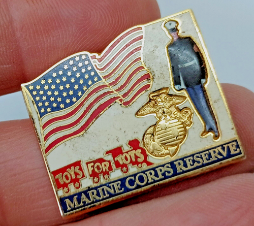 vintage lot of military insignia patches & Marine Toys for Tots pin | eBay