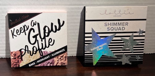 Set of 2 - Rue Beauty Glow Palette and Lottie London Shimmer Squad | eBay