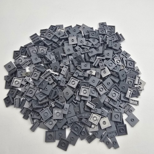 LEGO 1x2 2x2 Dark Grey Jumper Tiles size Big Bundle MOCS 3794 87580 LOT ...