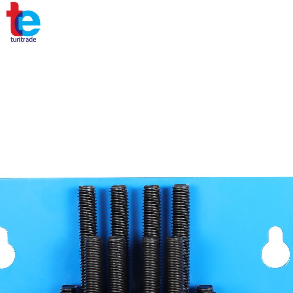 58 Piece 1/2 T-Slot Clamping Kit Mill Machinist Set With 3/8-16 Studs ...