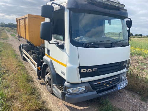 daf hiab skip loader | eBay UK