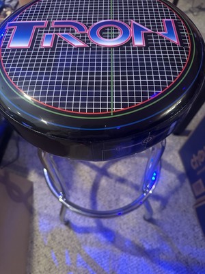 Tron Arcade Stool Arcade1Up in excellent condition!!!!! | eBay