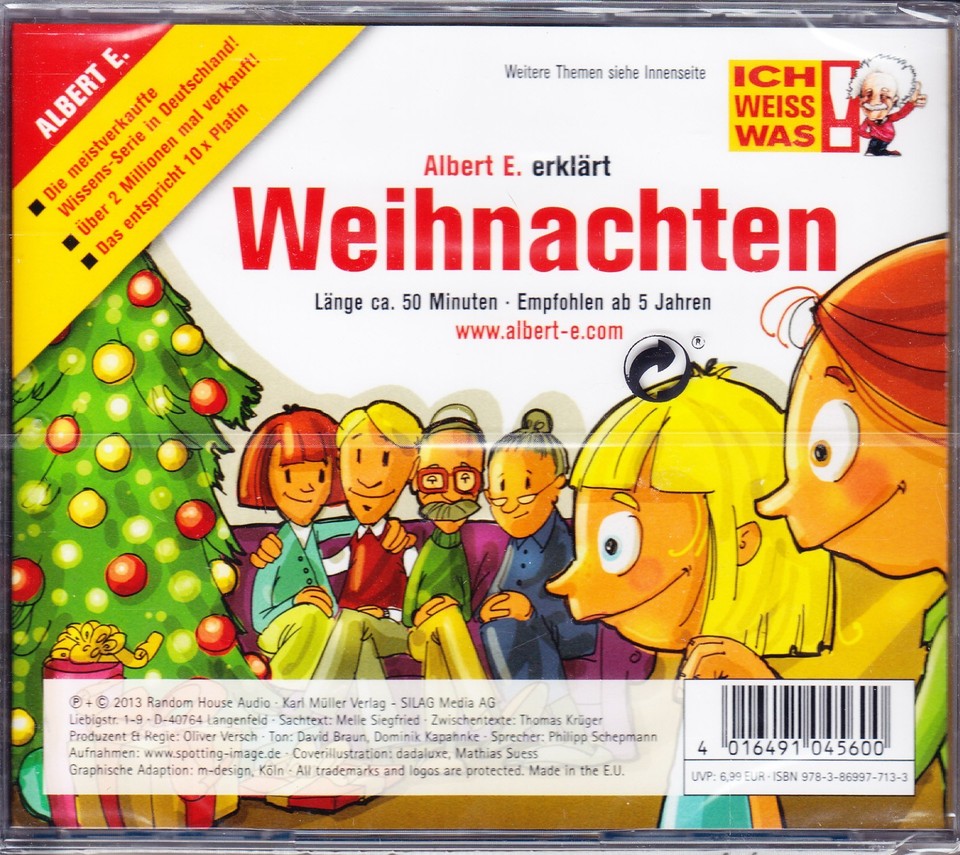 CD Ich weiss was - Albert E. erklärt Weihnachten - NEU/OVP - paletti ...