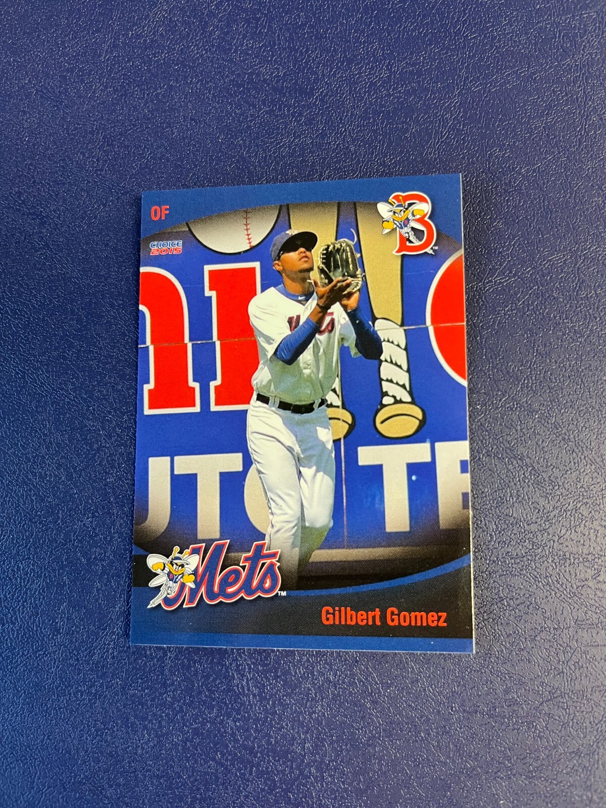 2015 Binghamton Mets Choice #9 Gilbert Gomez RC - Minor League NY Mets ...