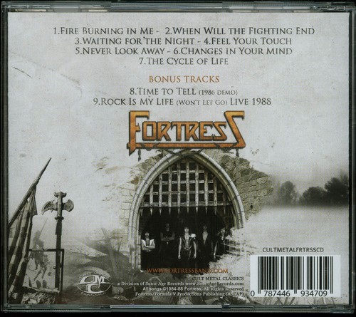 Fortress Waiting For The Night CD new Cult Metal Classics | eBay
