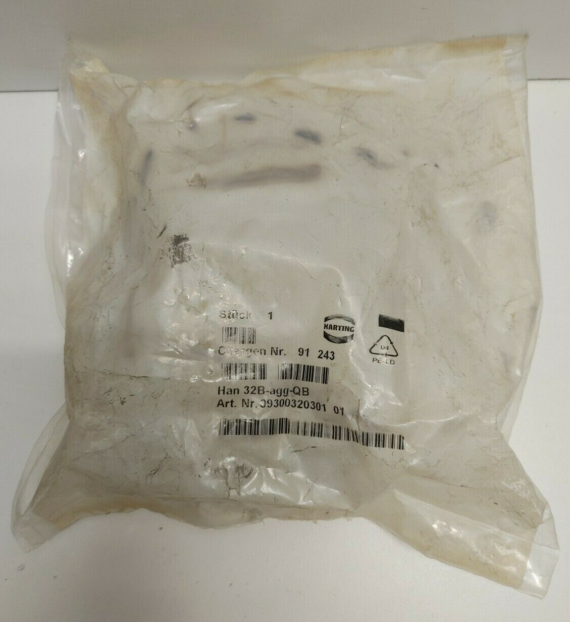 NEW OLD STOCK! HARTING POWER CONNECTOR HOUSING 09300320301 | eBay