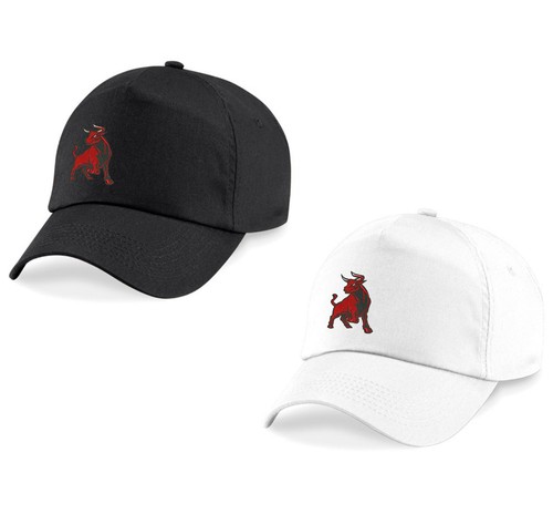 Embroidered Spanish EL Toro Bull Baseball Cap Mascot Bullfighting ...