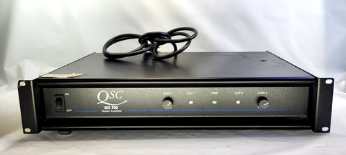 QSC MX 700 Power Amplifier 2CH Amp. TESTED! | eBay