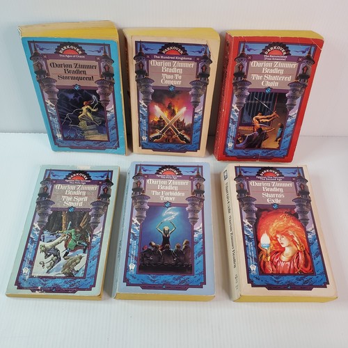 Darkover Series Marion Zimmer Bradley DAW Vintage Paperback Book Lot ...