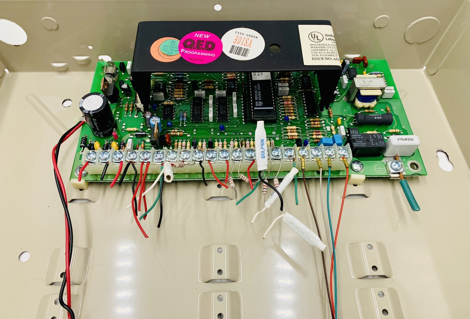 Honeywell VISTA-10SE,W/E2 ADEMCO Control Panel Board/ Enclosure/ Relay ...