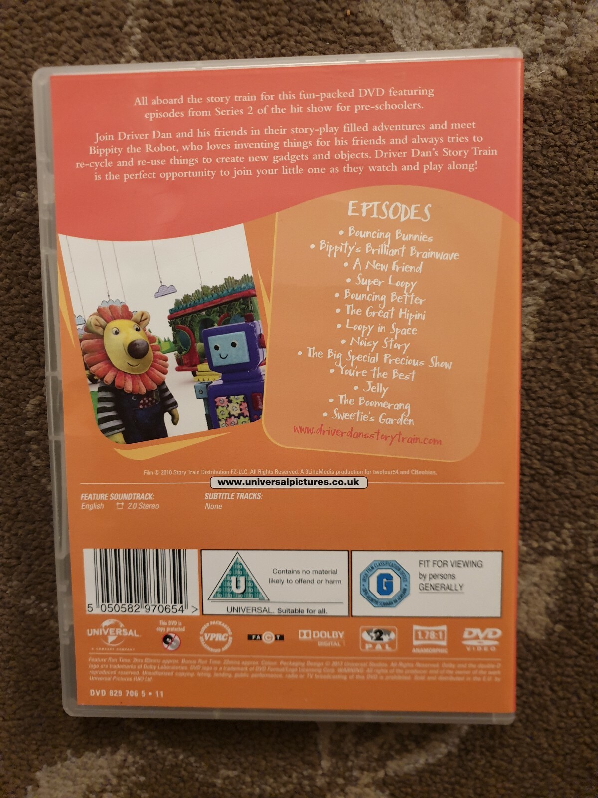 DRIVER DAN'S STORY TRAIN BOUNCING BUNNIES DVD 13 EPISODES KIDS | eBay UK