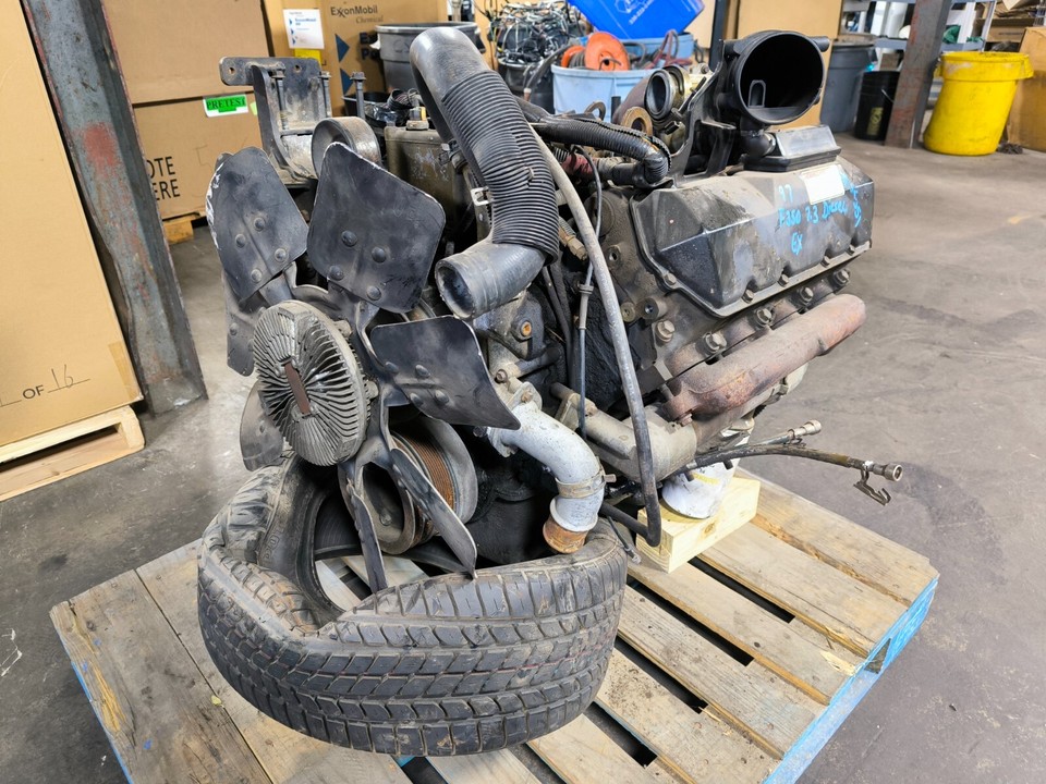 1997 Ford F350 Diesel Engine V8 Powerstroke International 7.3 w/ Turbo ...