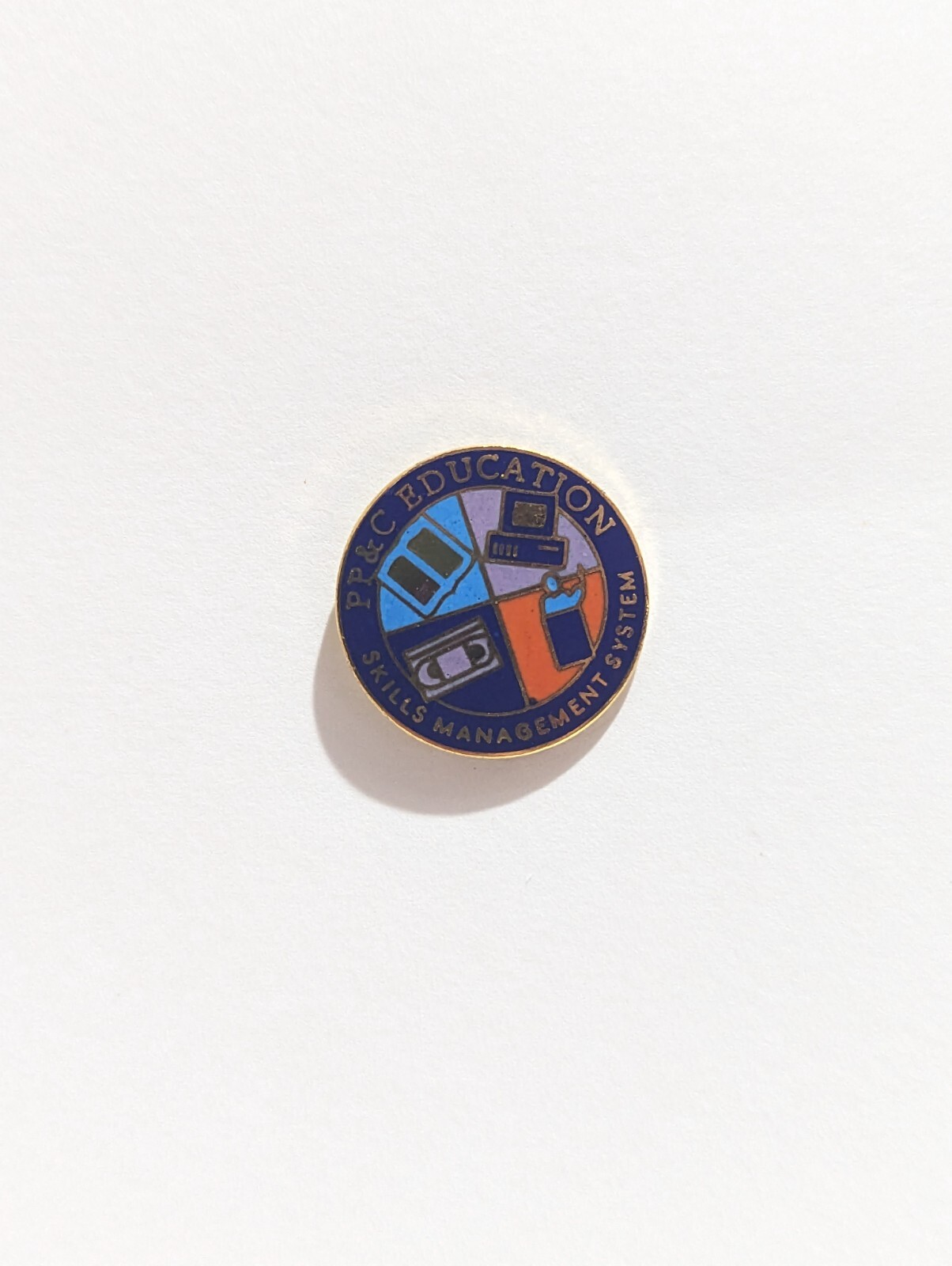 PP&C EDUCATION SKILLS MANAGEMENT SYSTEM LAPEL PIN | eBay