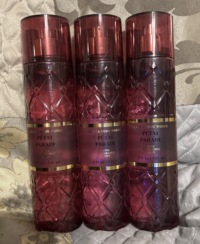 3 Bath & Body Works PETAL PARADE Fine Fragrance Mist 8 fl oz NEW! | eBay